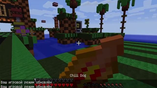 Майнкрафт мод Соник