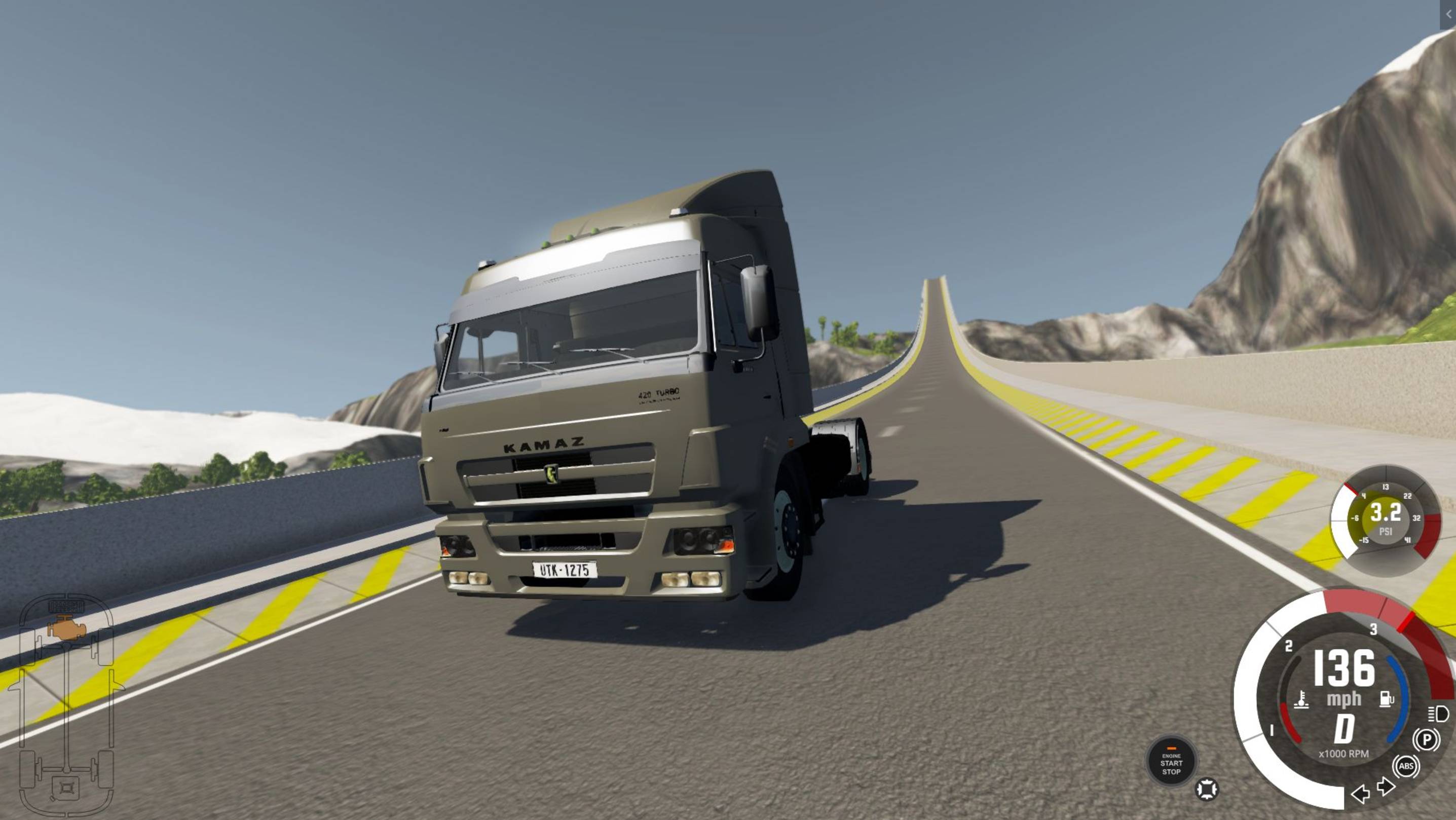 КАКОЙ ГРУЗОВИК КАМАЗ ПРОЛЕТИТ ДАЛЬШЕ???