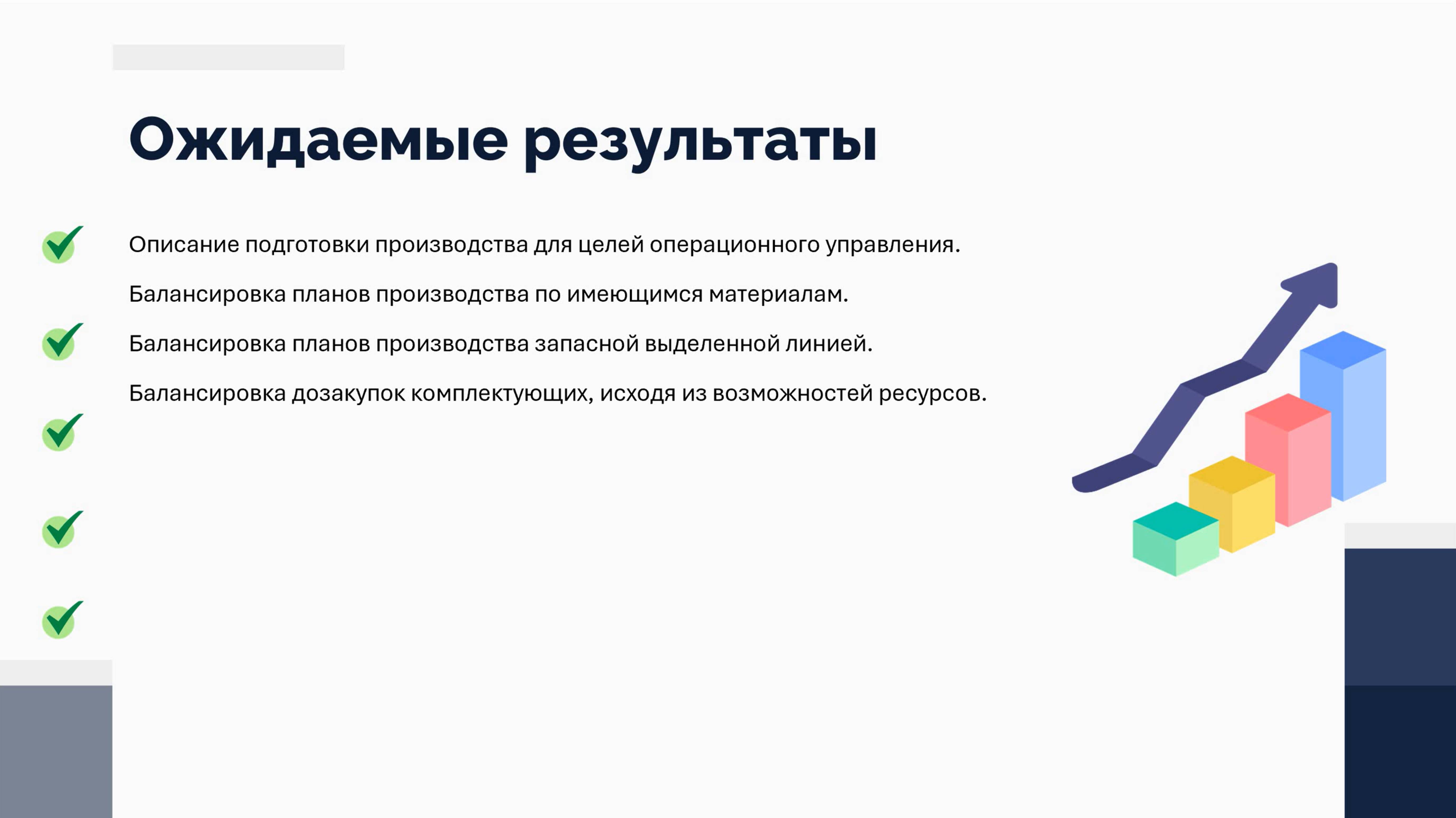 Балансировка планов производства дозакупкой материалов