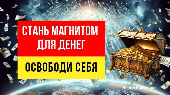 Освободи себя для ДЕНЕГ. Меняем денежные блоки.