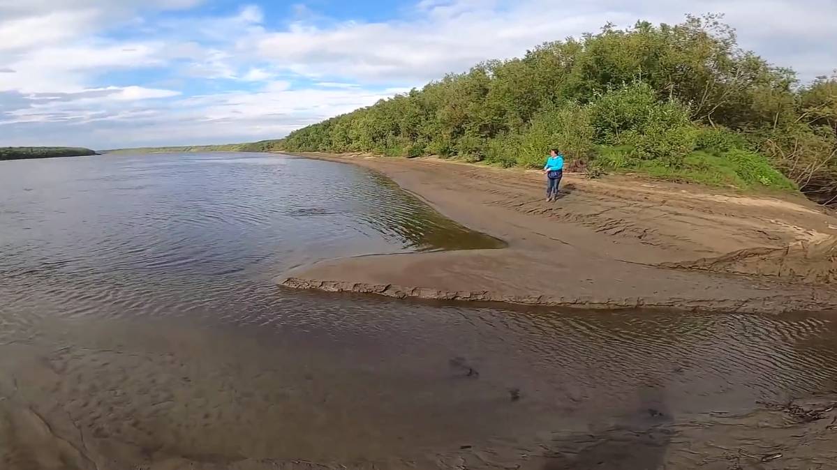 Рыбалка на реке Енисей. За щукой мы...