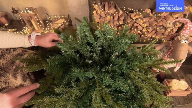 Обзор новогодней искусственной елки Winter Glade Герда