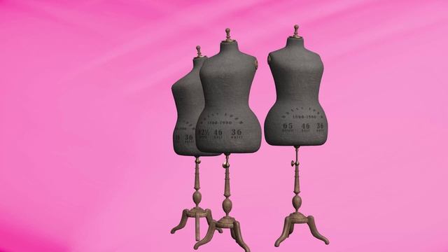 Historical mannequins: bust 46, waist 36