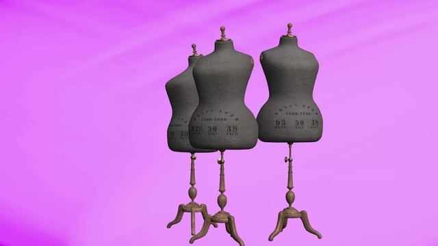 Historical mannequins: bust 50, waist 38