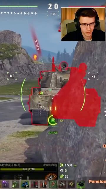 КЛУМБА НА MAUSEKÖNIG УЛЬТУЕТ #shorts #c1ymba #клумба #wot #миртанков #mausekönig