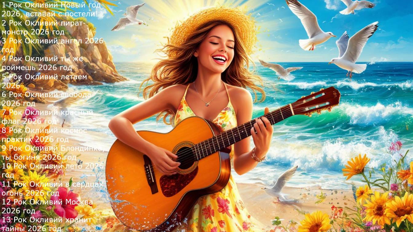 Самая Лучшая и Популярная Наша Рок Музыка 2026 года Лучшие Топ Хиты Слушать Онлайн Новинки Музыки