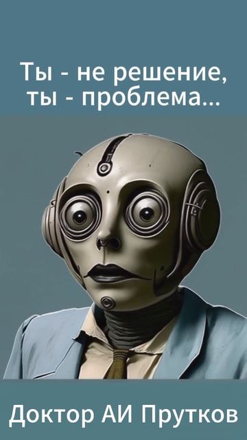 Ты - не решение проблемы