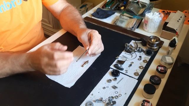 Shimano 14 Exage 4000 FD. Правка штока.