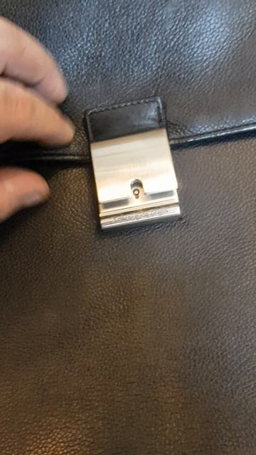 Ремонт замка портфеля Zegna_часть_06