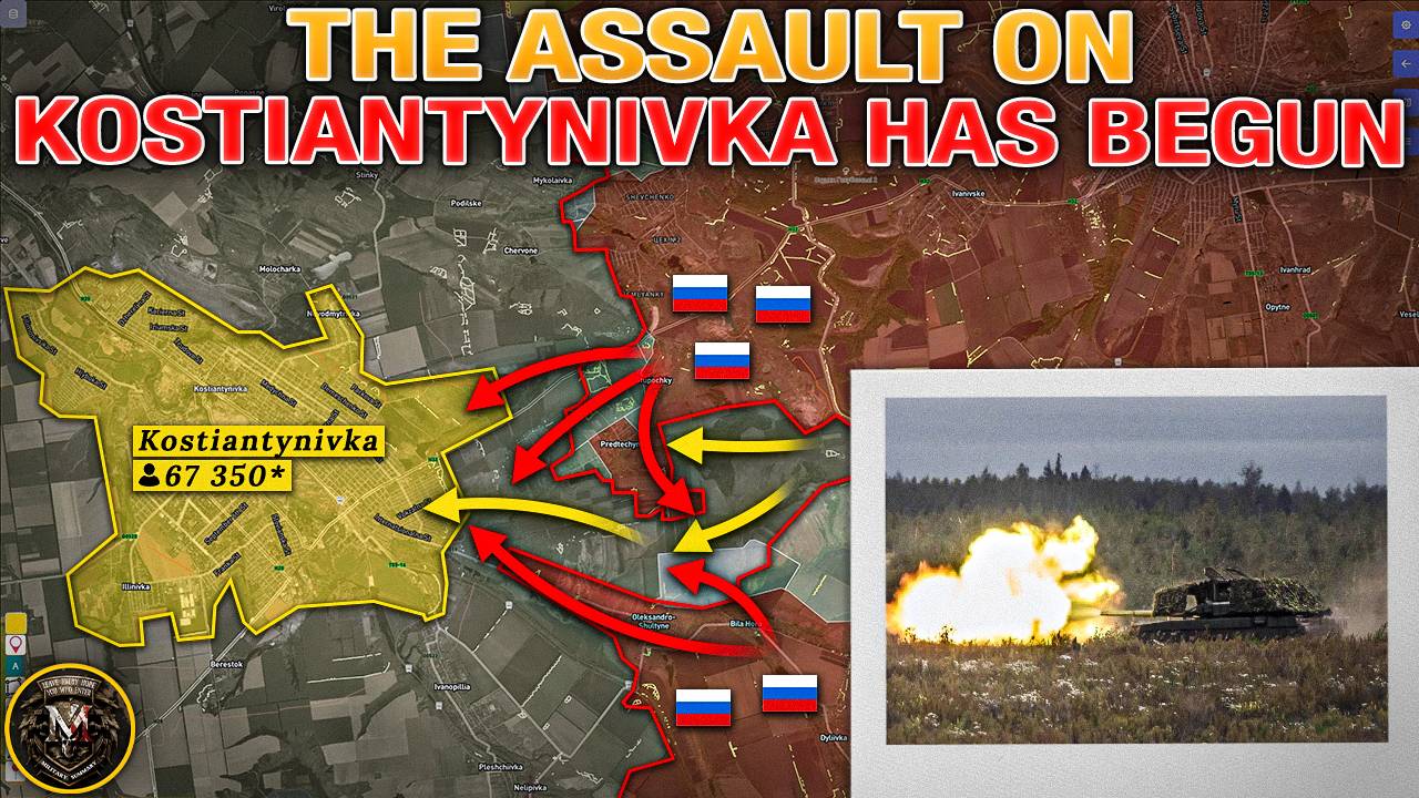 Syrskyi Commands Pokrovsk's Defense🎯Russians Breached the Line in Kostiantynivka ⚔️MS For 2025.9.13