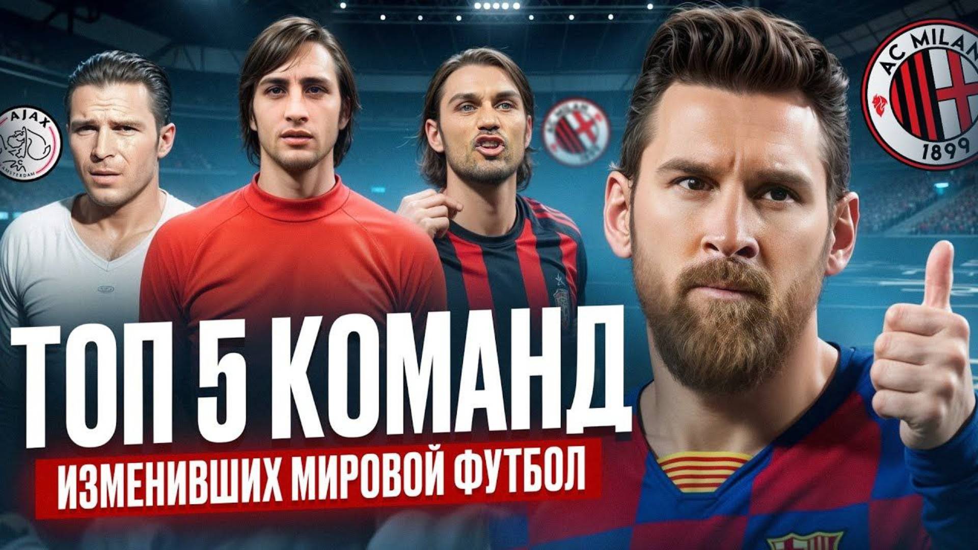 5 футбольных команд которые изменили футбол навсегда