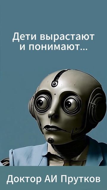 Дети вырастают и понимают