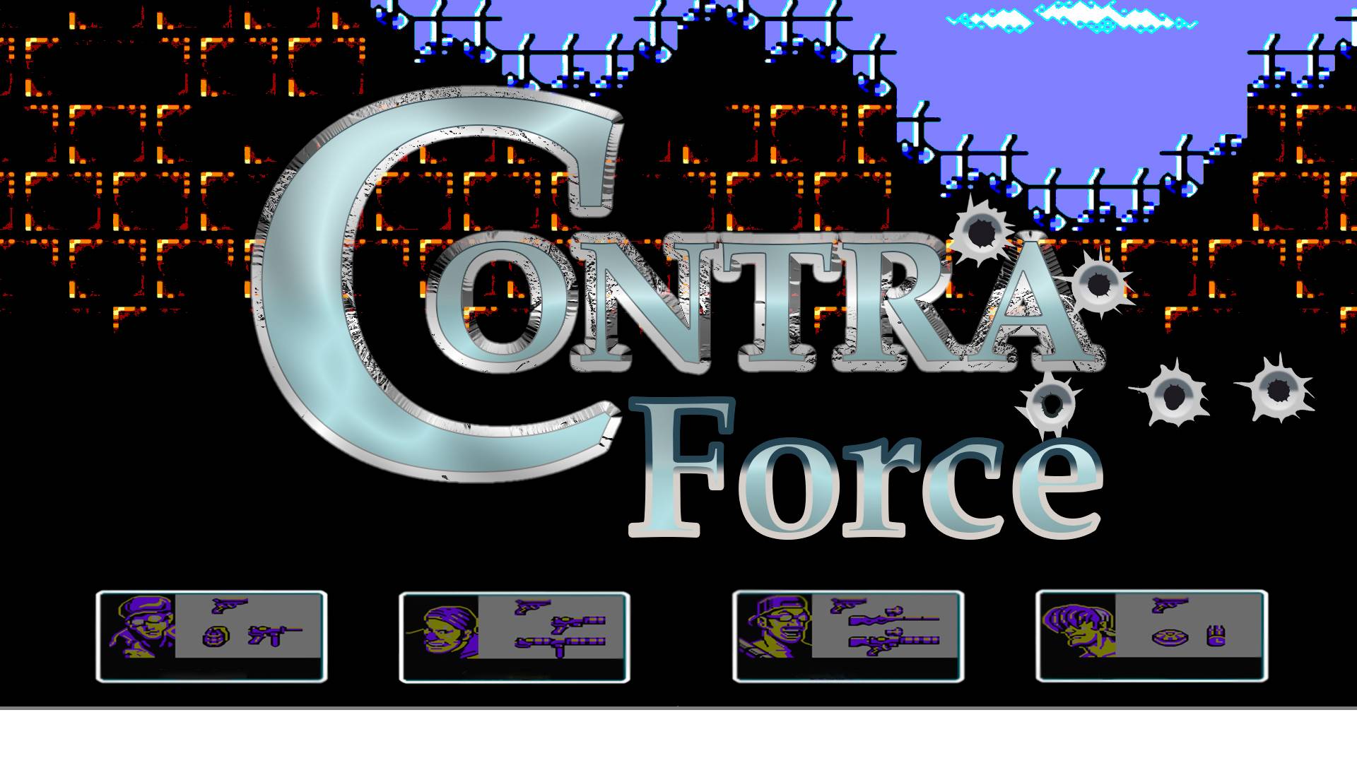 Contra Force - рубрика 8 бит