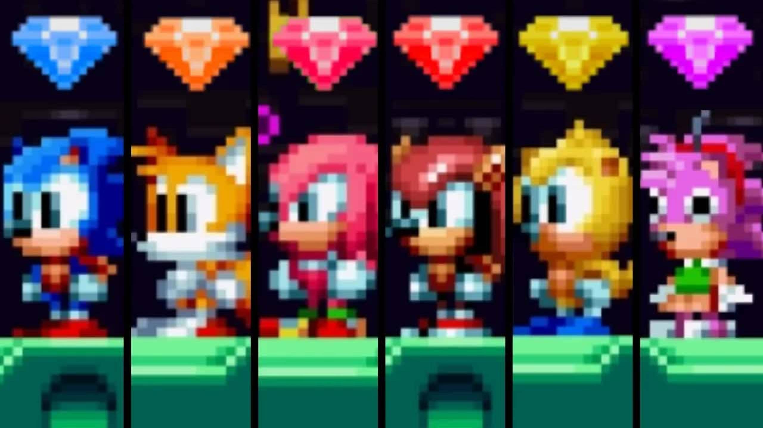 соник мания плюс но все дети; sonic mania plus baby