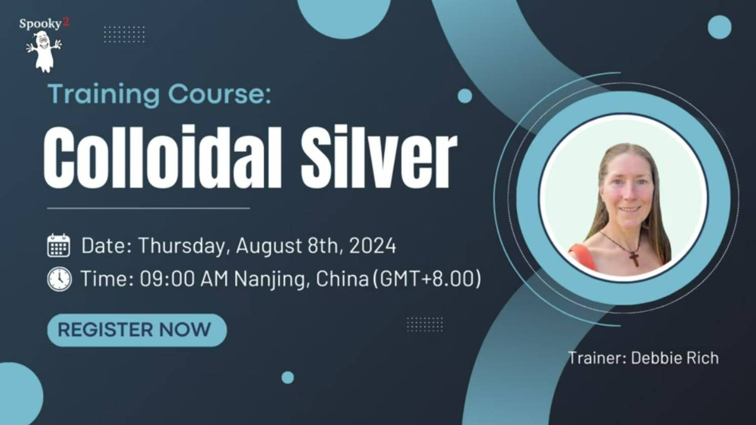 Colloidal Silver held by Debbie Rich(EN) - для перевода запустить в яндекс браузере
