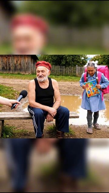 ИИ бабуля в первый класс пошла