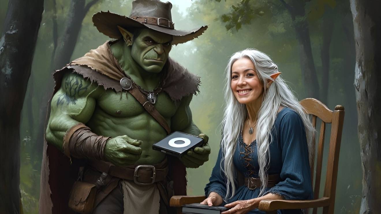 Марсианские хроники - "Песни про эльфиек,  для бабы Яги"