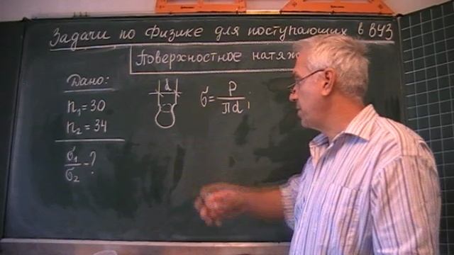 Зависимость коэффициента поверхностного натяжения от температуры воды
