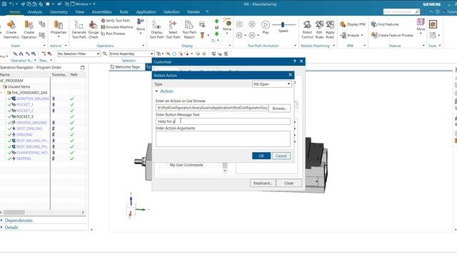 Post Configurator Library Source app - Weekly tech Tip #30 - Using the app and NX customization