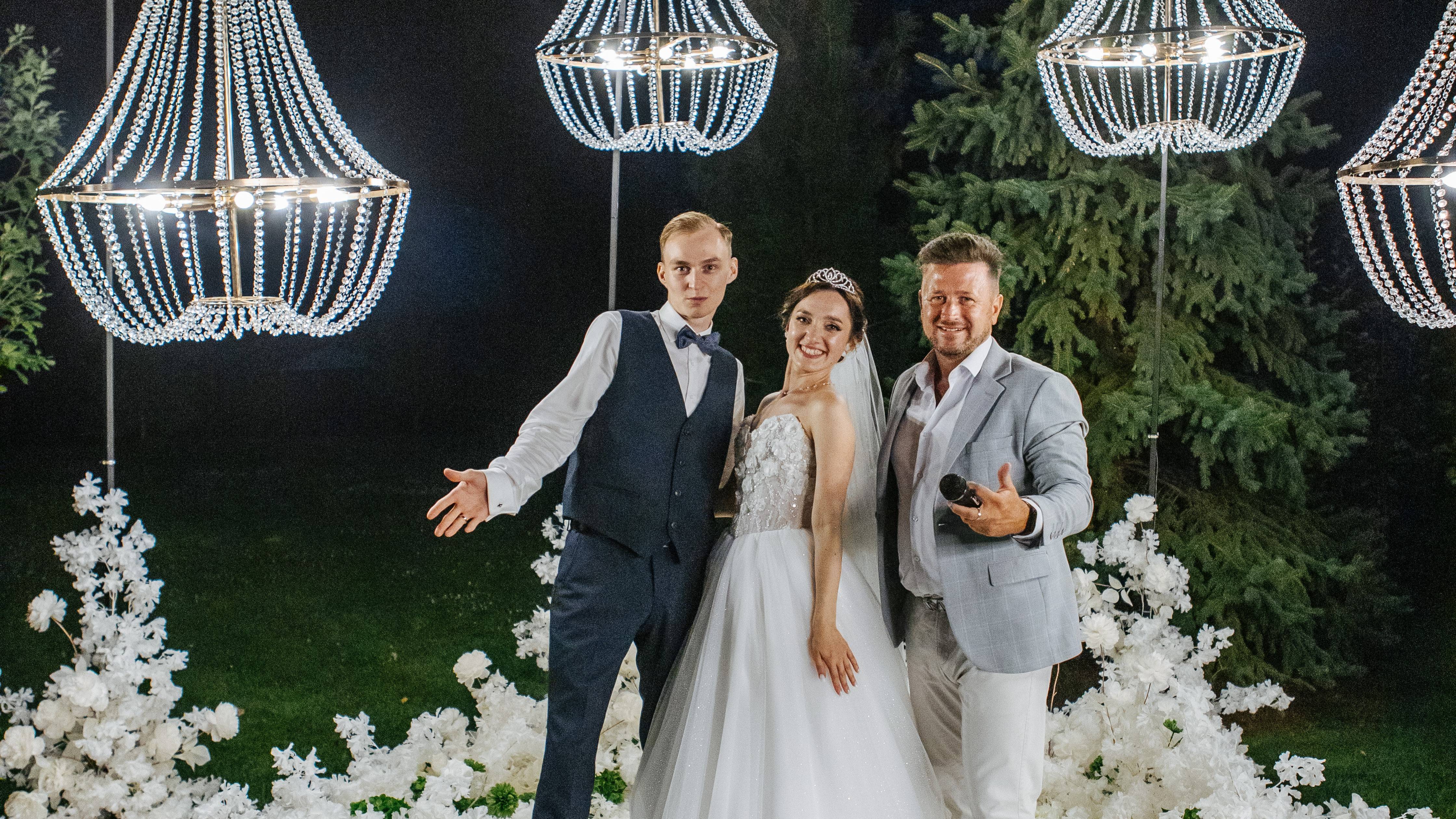 2025 - Видео-отзыв молодожёнов - Ведущий Макс Лобач в Парке "Монплезир"