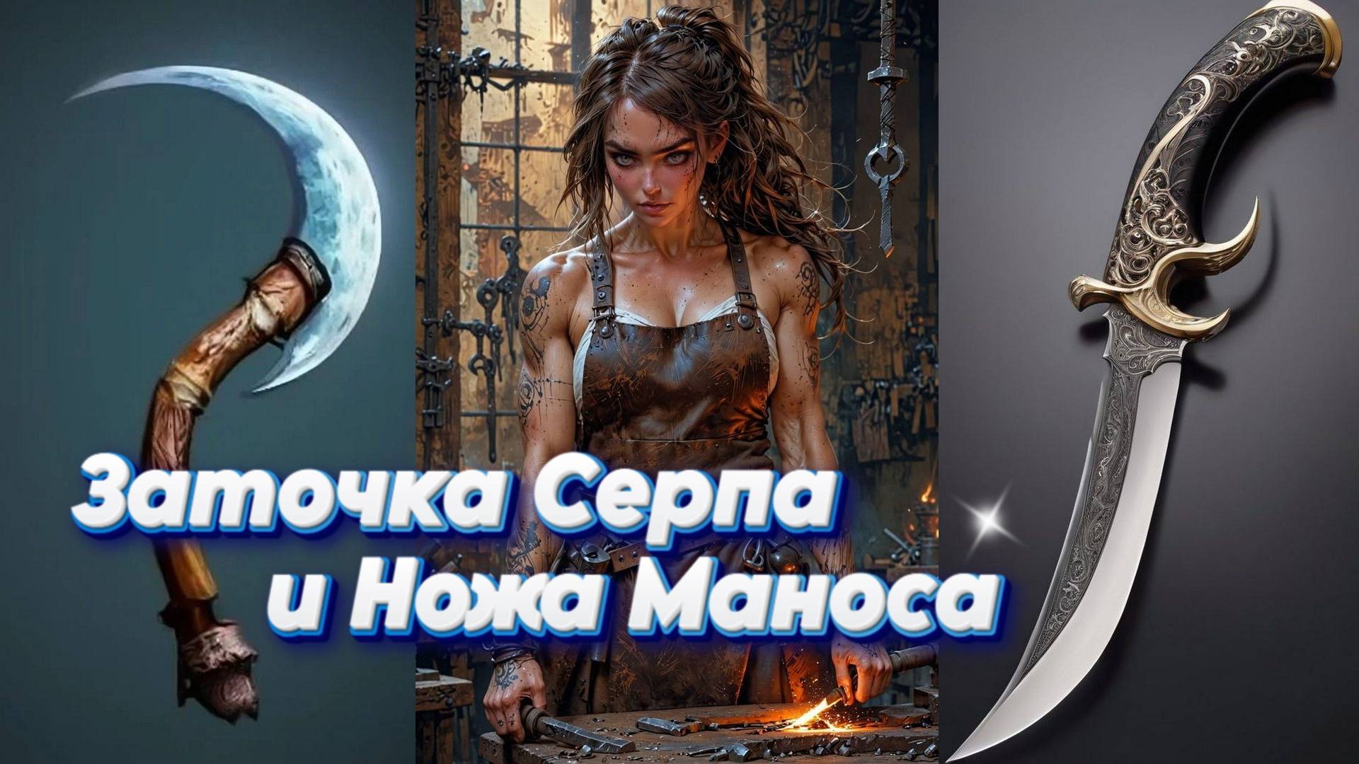 Black Desert. Заточка Серпа и Ножа Маноса БЕЗ КРОН