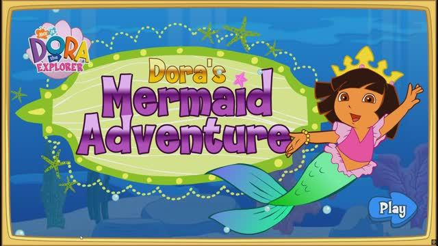 Dora's Mermaid Adventure ▶ Прохождение✔