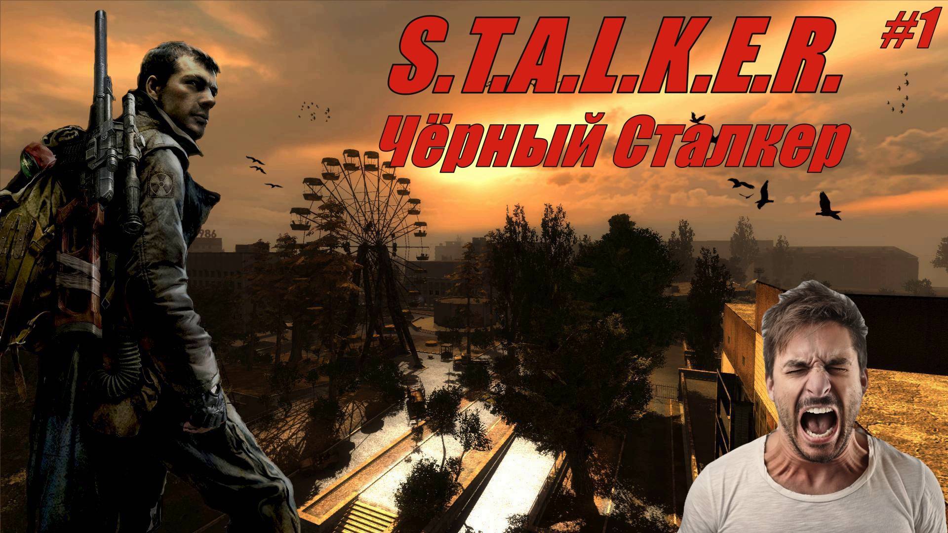 Прохождение STALKER Чёрный Сталкер Хардкорный Мод Серия 1 А уже Сгорело