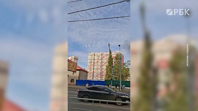 В подмосковном Путилково загорелось недостроенное здание парковки