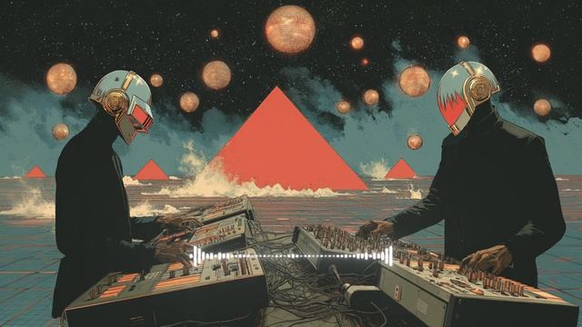 Daft_Punk Pyramid of Groove🪩🤖 ｜ Chill Disco, Electro Funk, Neo Soul, Retro Groove