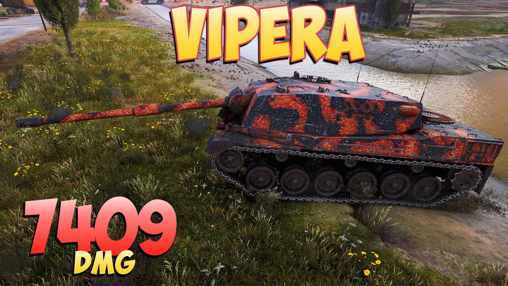 Vipera • Лучший зверь! - 7 Фрагов 7.4K Урона • Мир Танков