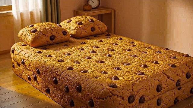 КРОВАТЬ ИЗ ПЕЧЕНЕК?! СПИМ НА ВКУСНЫХ КРОВАТЯХ ИЗ СЛАДОСТЕЙ И МАРМЕЛАДОК