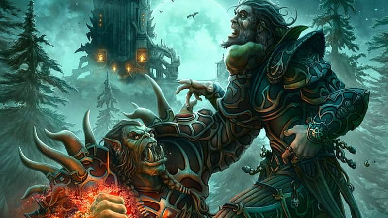 Warlock VS Death Knight. ЧЕРНОКНИЖНИК НА ОБЛАСТЯХ. быстрый матч #35 #Hearthstone