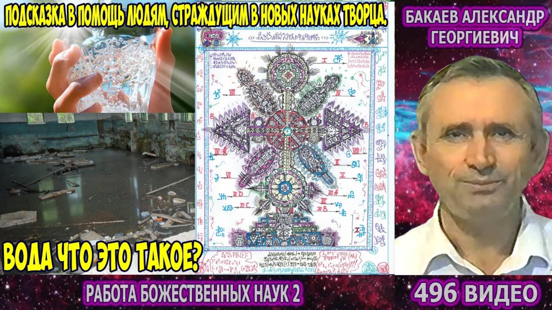 Часть 496. [Что такое вода?] - Работа Божественных наук. Часть 2. Бакаев А.Г.