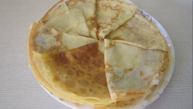 Нежные, тонкие Блины на кокосовом масле.