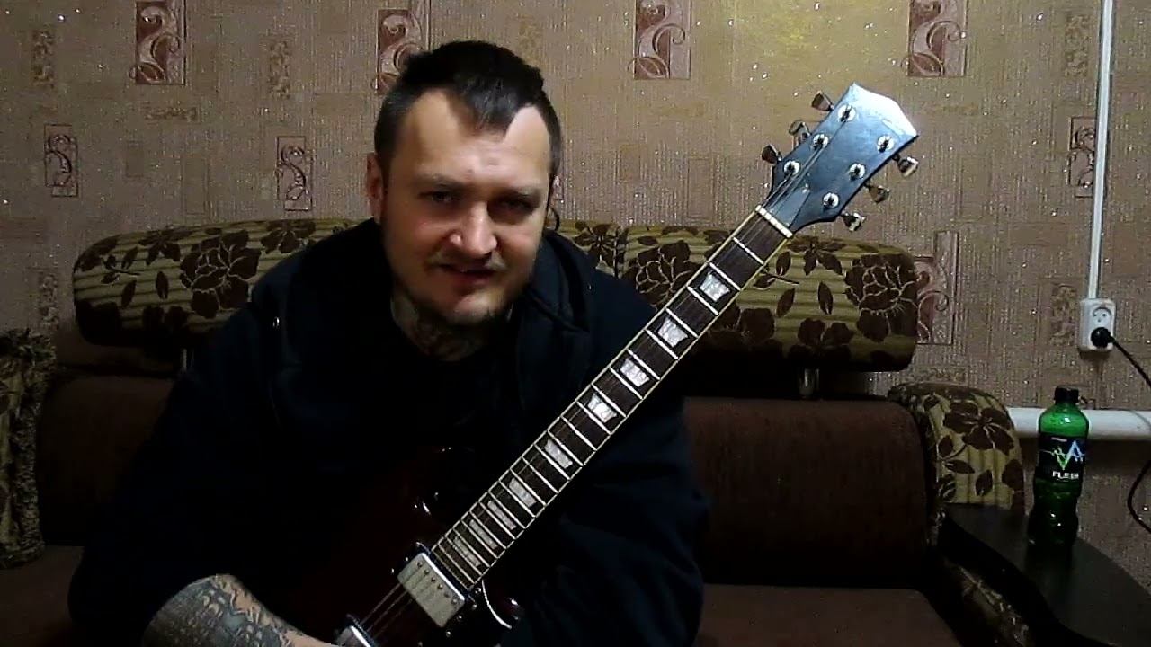 Как играть. Простой и крутой риф группы RAMMSTEIN для новичка