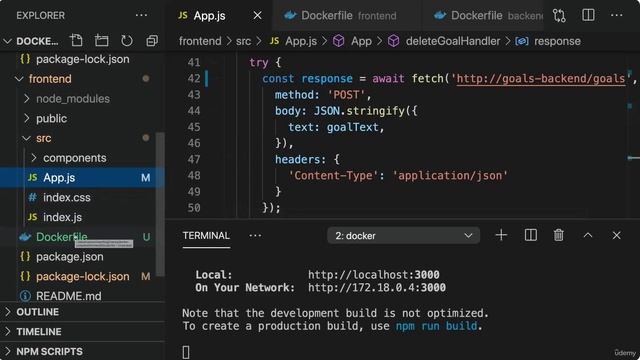 Docker & Kubernetes практический гайд 2025 - 5. Building Multi-Container Applications with Docker