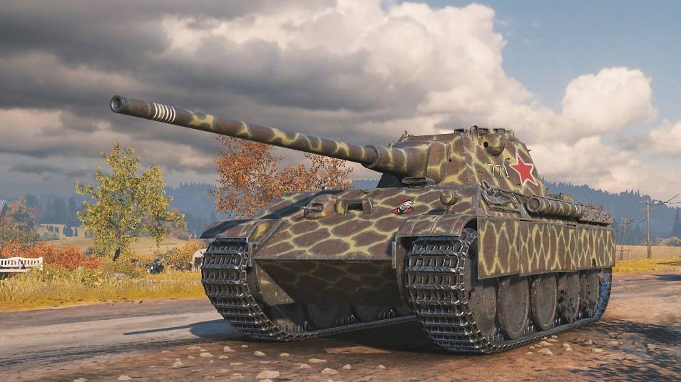 Panther 8.8: тот самый бой на Редли)))