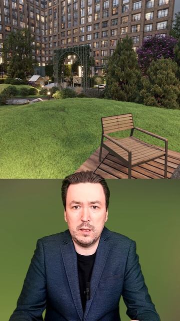 Зеленые дворы в ЖК Ассамблея