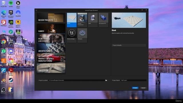 1.2 - Your First Project in UE 5.6