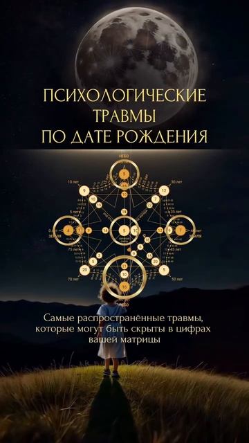 ПСИХОЛОГИЧЕСКИЕ ТРАВМЫ ПО ДАТЕ РОЖДЕНИЯ