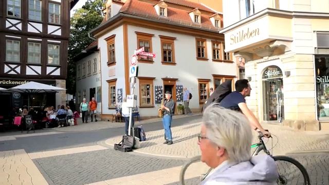 2023 2 Окт. Прогуливаемся по Эрфурту с братом. Не #луафАсра