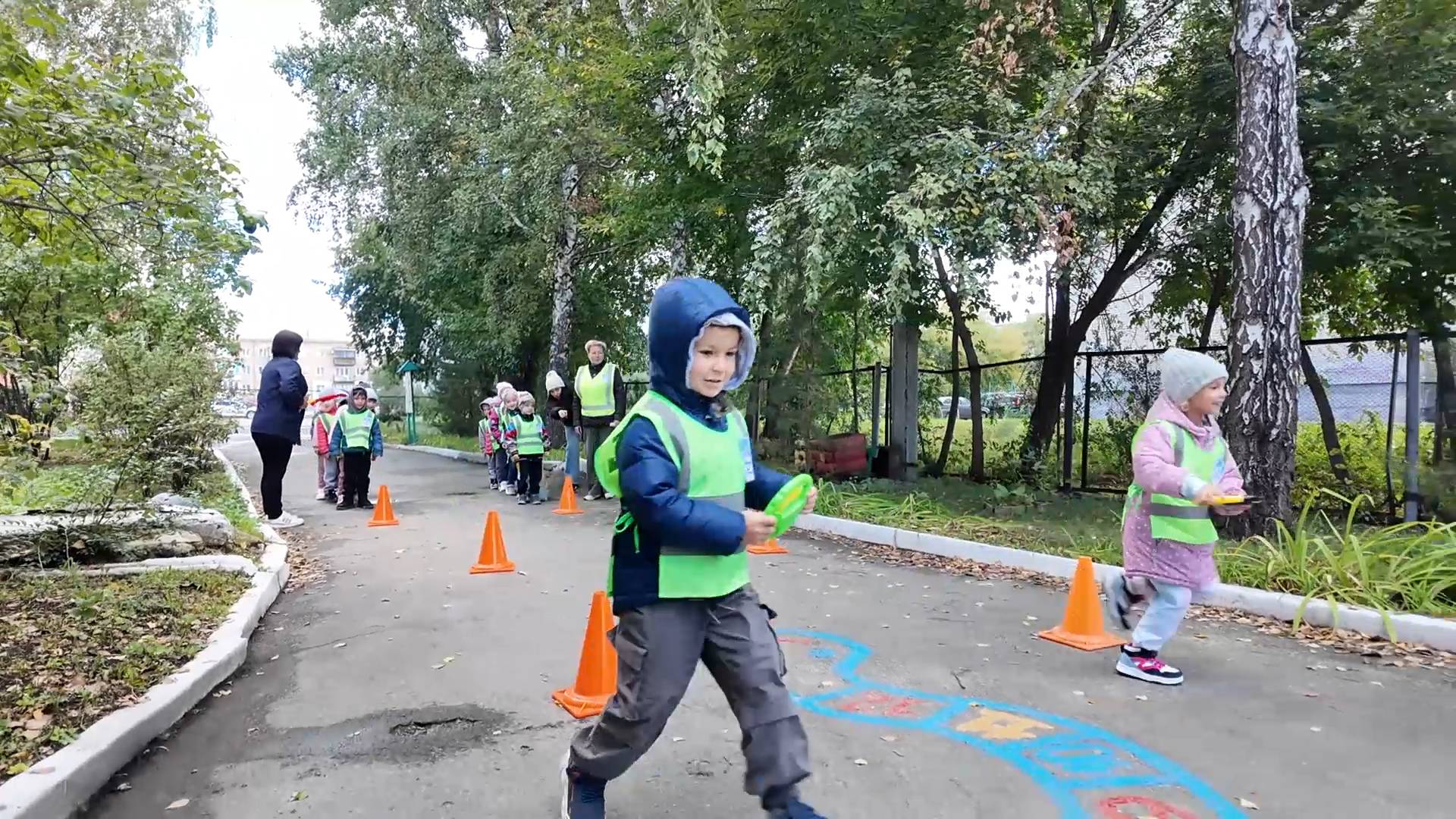 В детском саду прошло «Безопасное колесо»