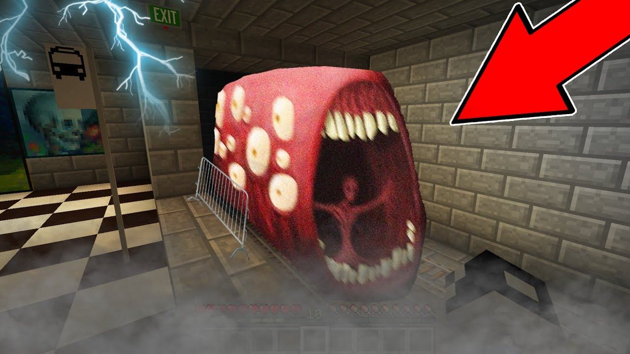 Я ПРИЗВАЛ ПОЕЗД ПОЖИРАТЕЛЬ В СВОЕМ МИРЕ В МАЙНКРАФТ КАК ПРИЗВАТЬ SCP TRAIN EATER В MINECRAFT ...