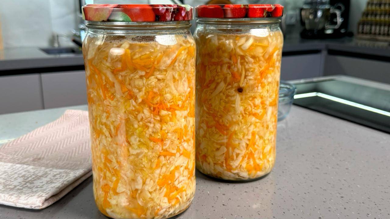 Квашеная капуста "Трёхдневка", простейший РЕЦЕПТ! Хрустящая, очень вкусная! Получается ВСЕГДА!