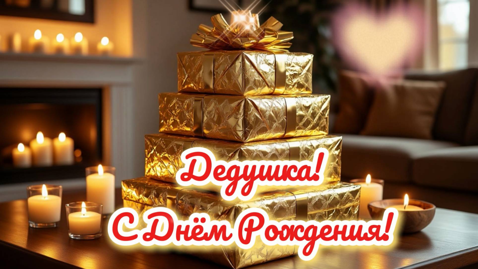 Дедушка, с Днём Рождения!