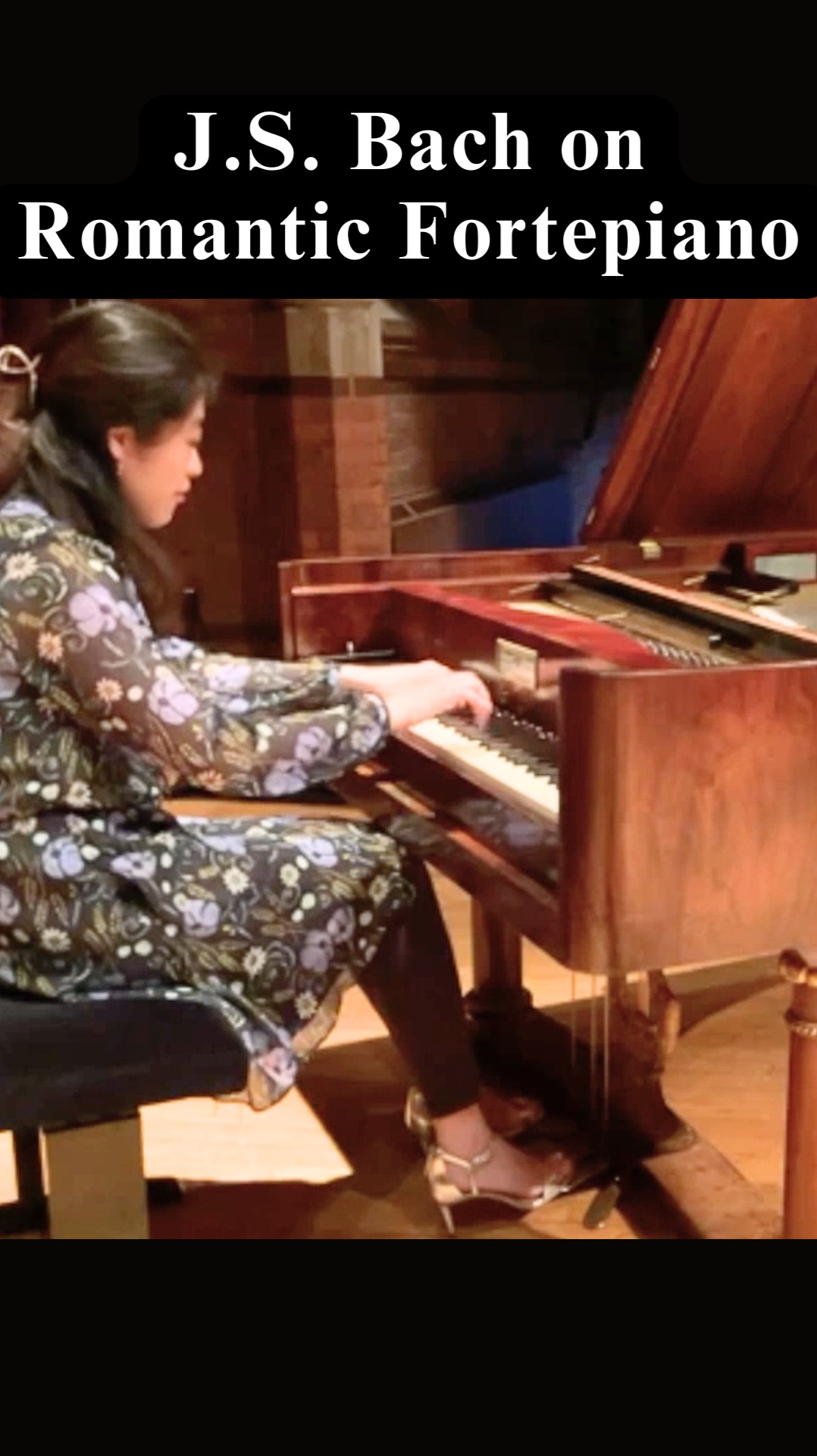 🎹 И.С. Бах – Прелюдия BWV 875 | Энджи Чжан на рояле Графа (копия МакНалти)