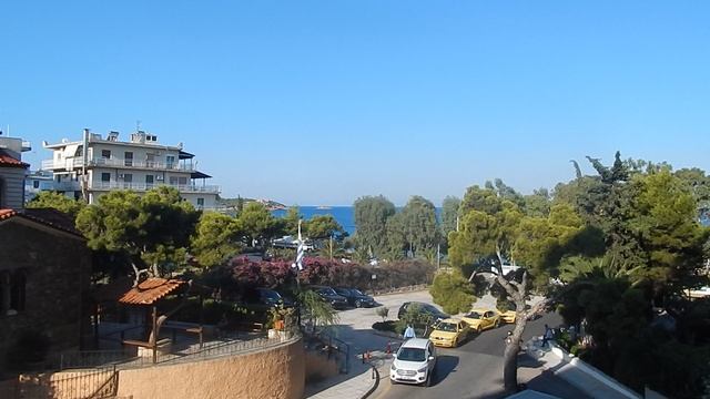 Афины.Утро.Вид из отеля!