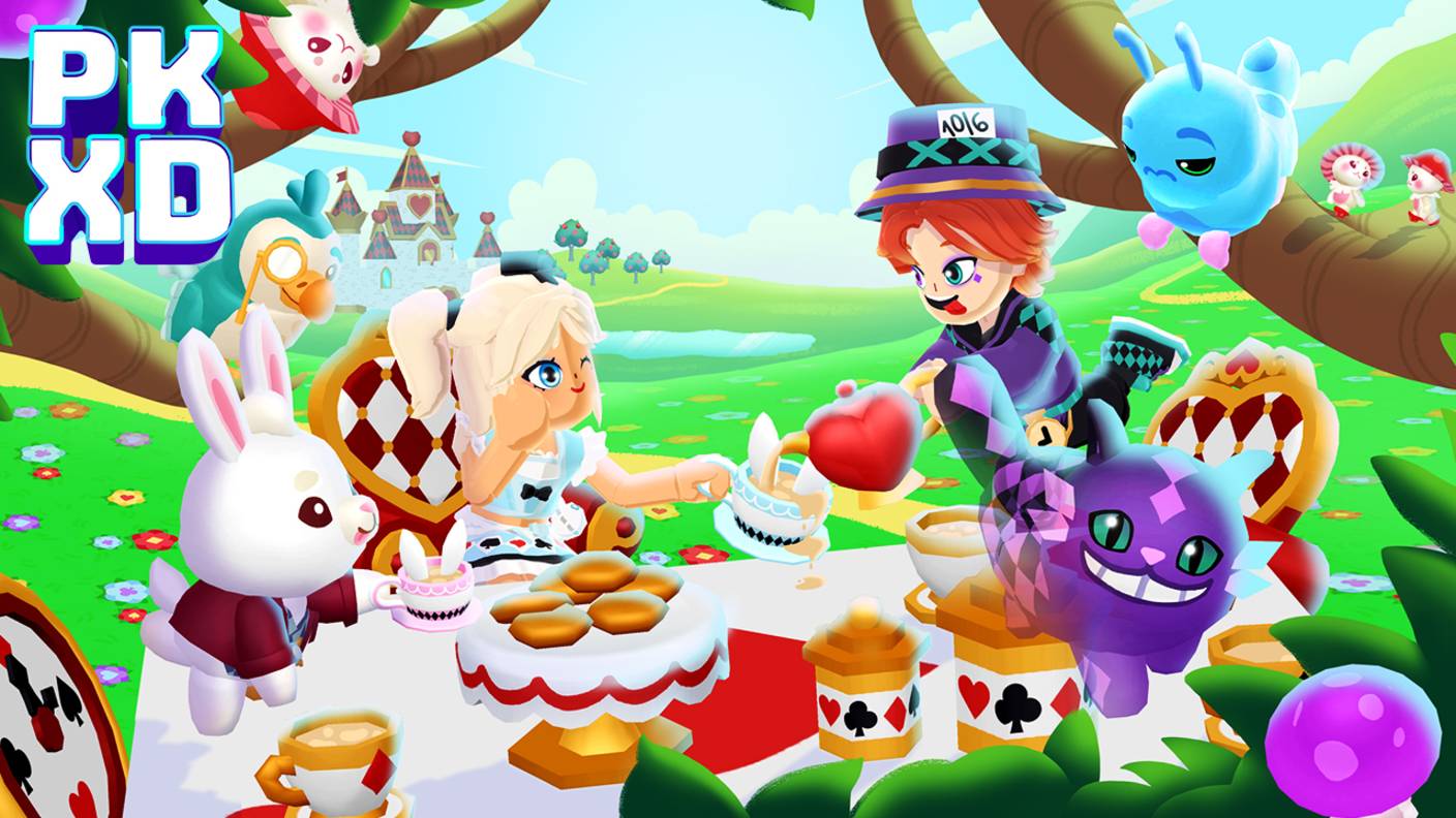 Алиса в стране чудес РК ХД! Alice in wonderland PK XD! ⏲️ #pkxd #лавиния #пкхд