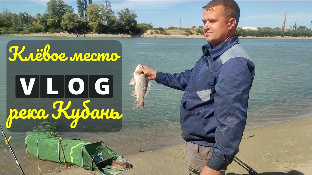Влоги с ЮГА🌞Клëвое место на реке Кубань🎣 Неожиданные гости☺