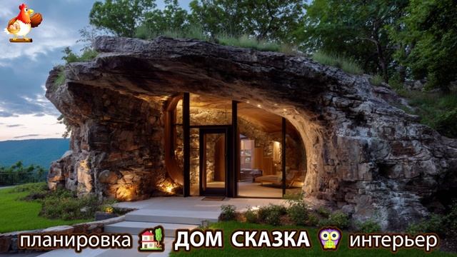 Сказочный дом мечты – 3D идея для вдохновения с планировкой и интерьером 🏡🏚️🏠 вариант (365)